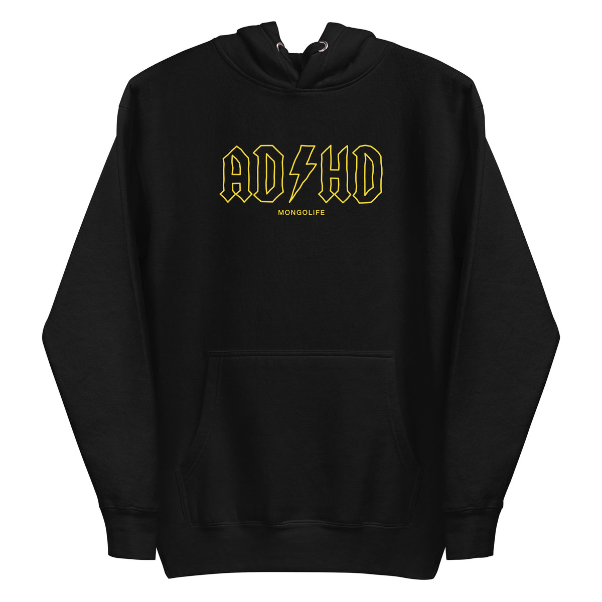 ADHD Rock Band Hoodie: Embrace Your Neurodivergent Style - Mongolife