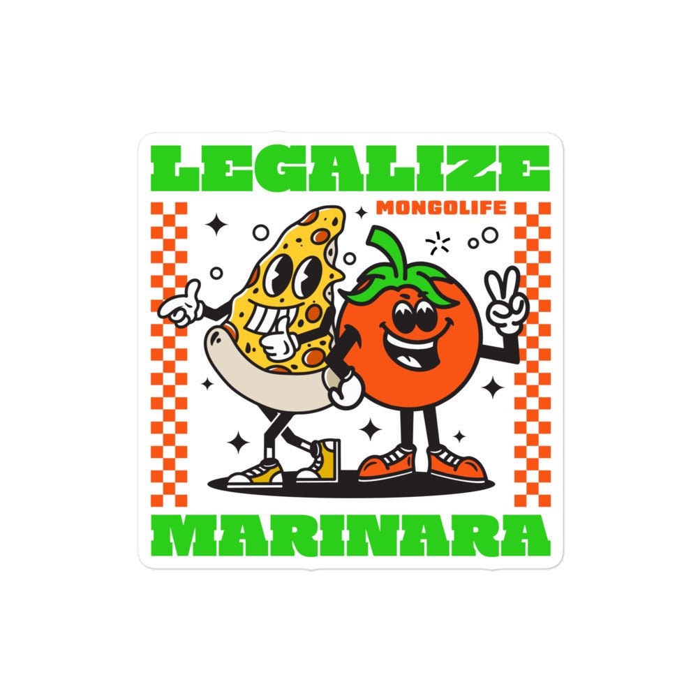 Legalize Marinara Sticker - Cheeky Culinary Fun — Mongolife