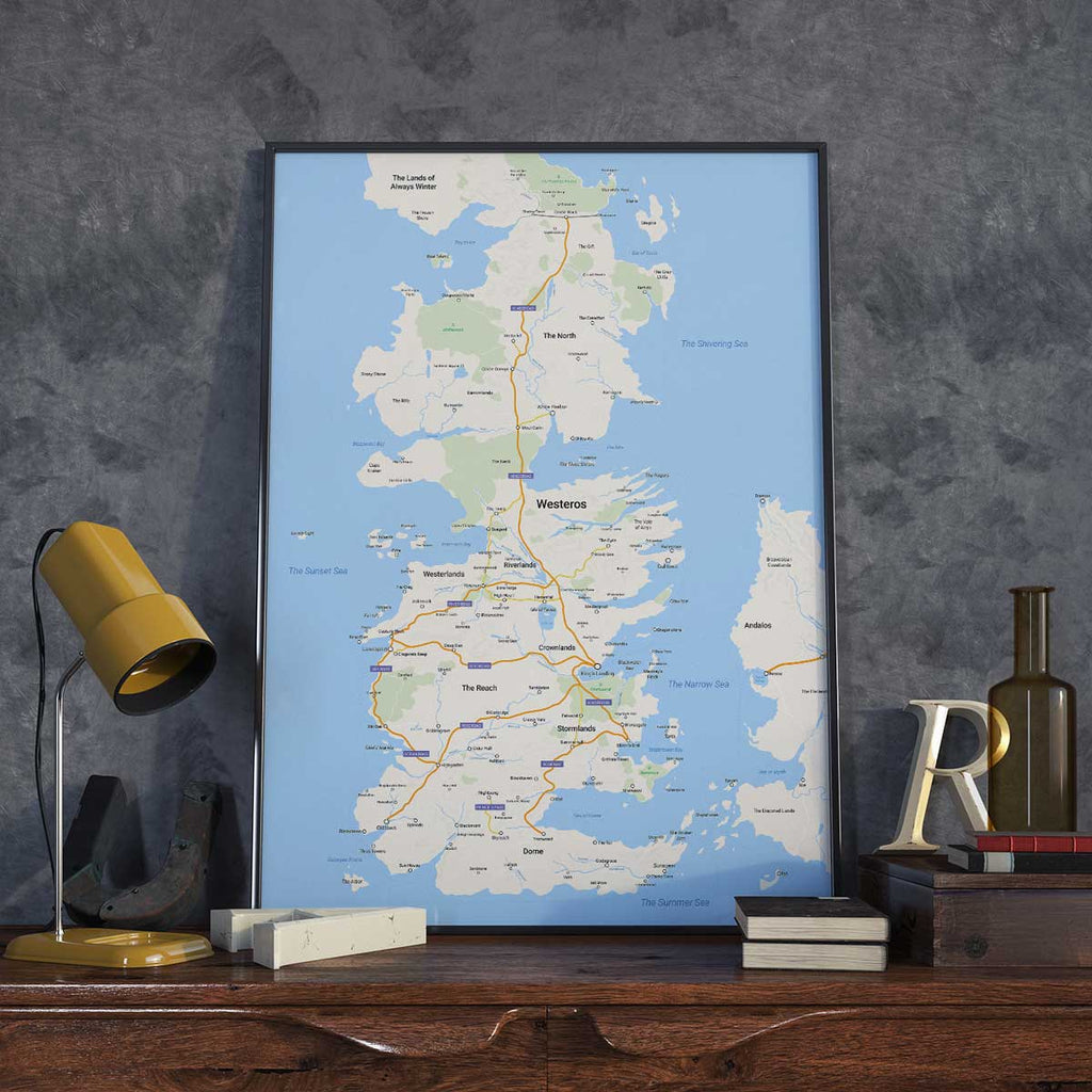 Map Posters Collection | Cool Wall Decor for Explorers — Mongolife